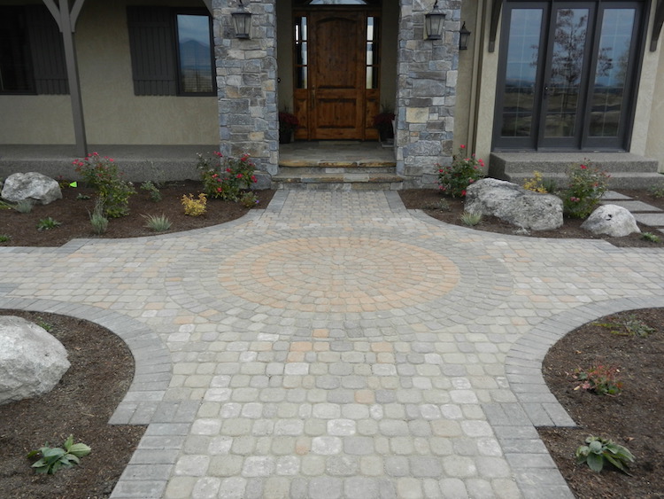 Nature's Enhancement, Inc. > Landscaping > Project Examples > Walkways ...