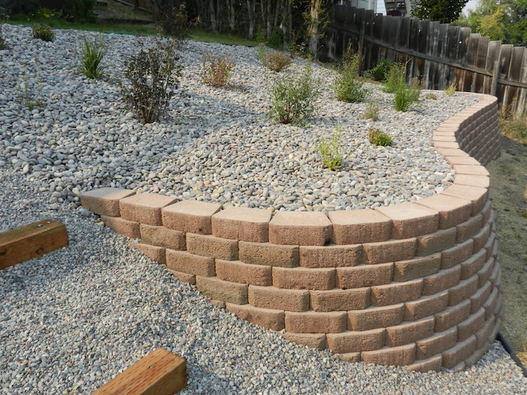 Nature's Enhancement, Inc. > Landscaping > Project Examples > Retaining ...