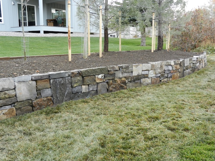 Nature's Enhancement, Inc. > Landscaping > Project Examples > Retaining ...